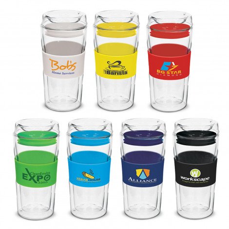 Divino Double Wall Glass Cup ~ A1 Promotional Products